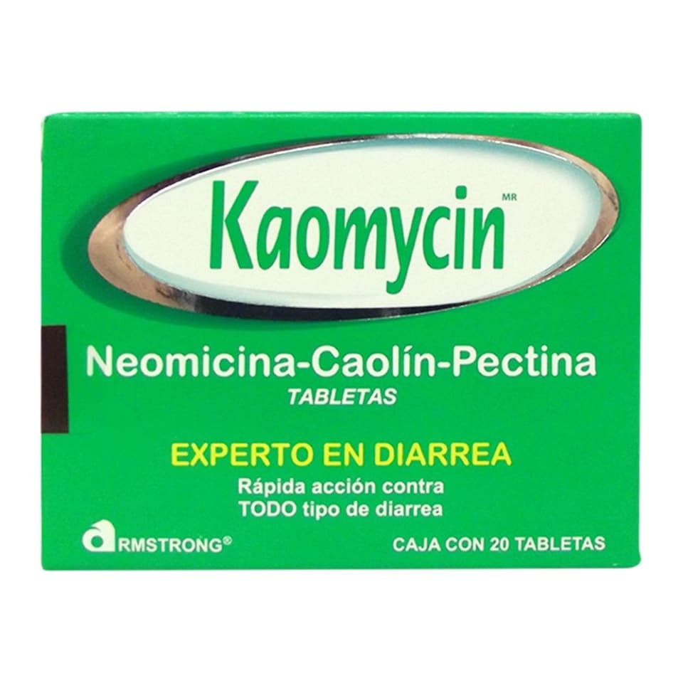 Kaomycin oral 20 tabletas Armstrong— Farmacia Santa Fe