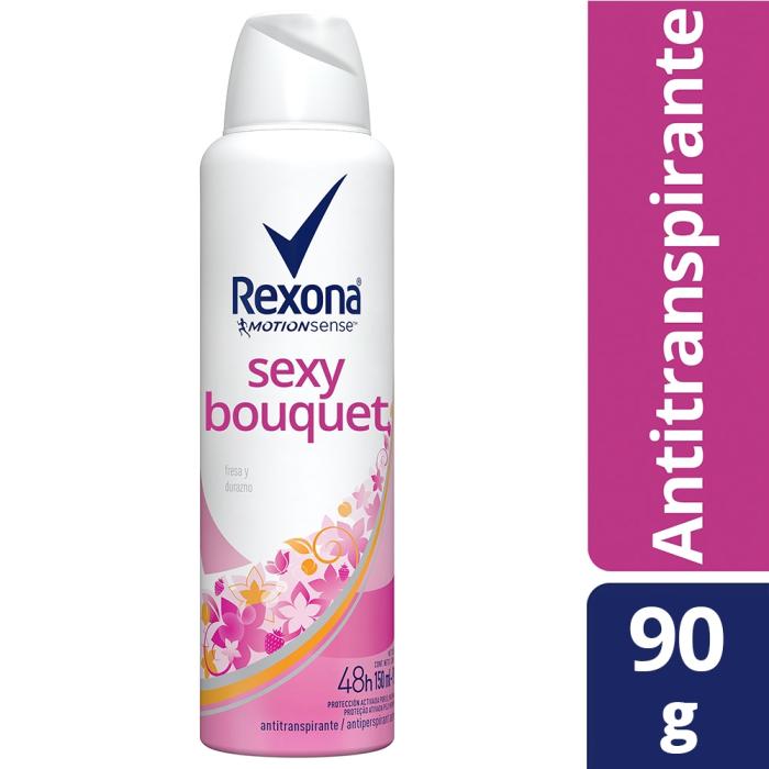 Spray Antitranspirante Rexona Sexi Bouquete Motion Sense Distroller 15 ...