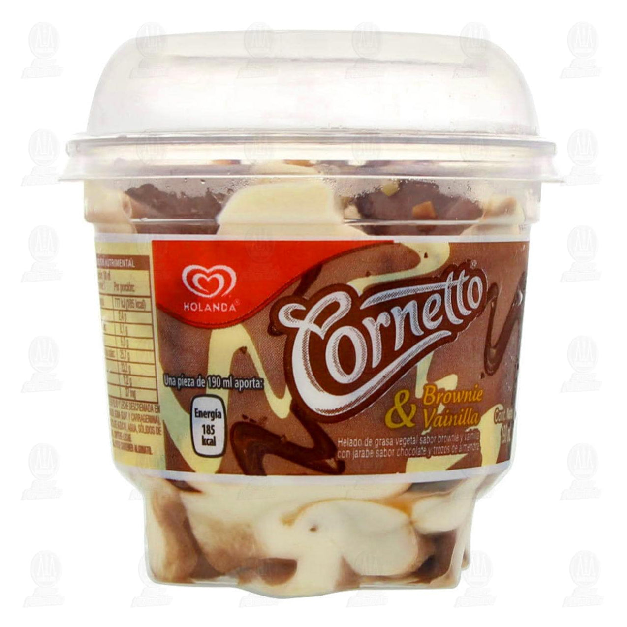 Cornetto Brownie & Vainilla Vaso 190 ml Holanda— Farmacia Santa Fe