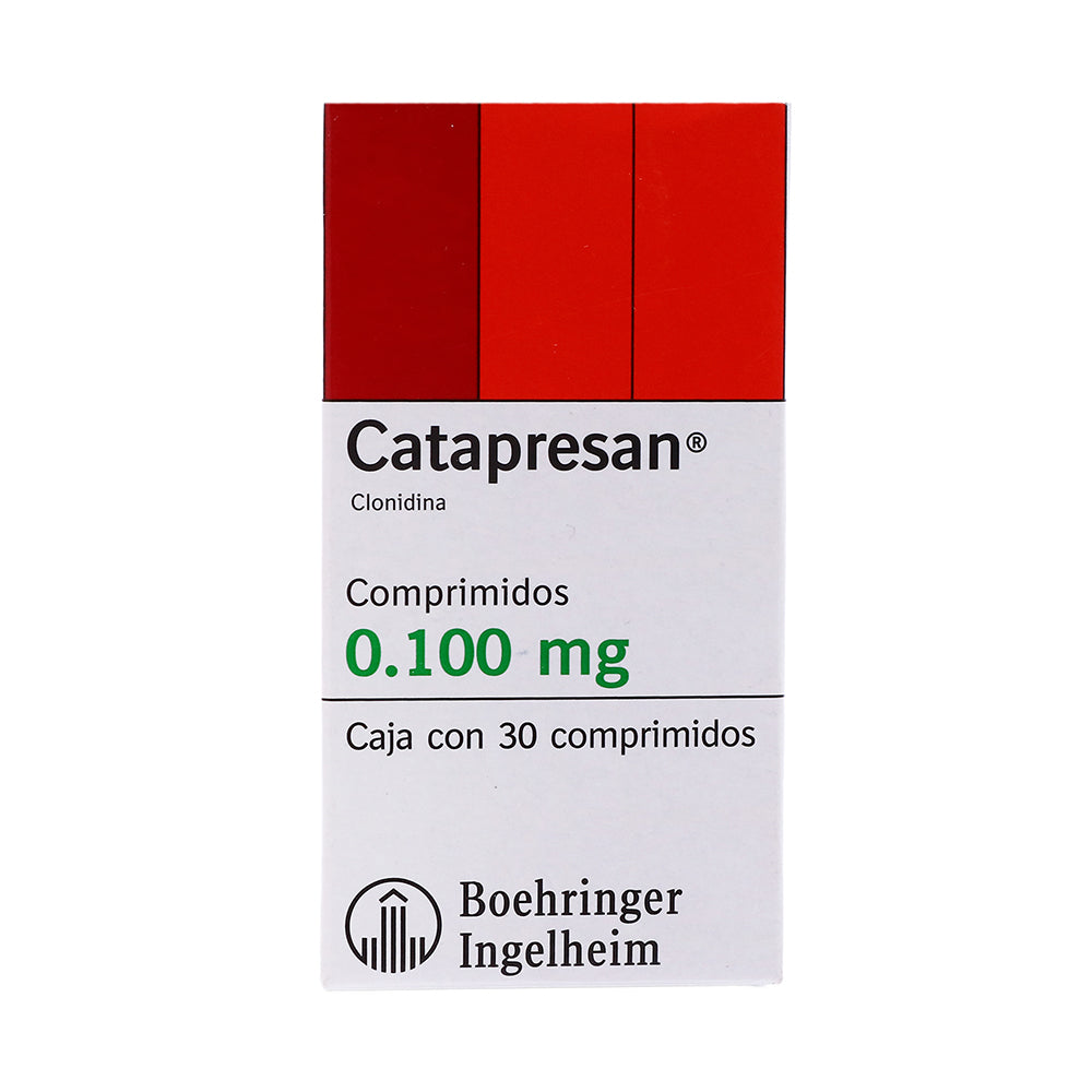 Catapresan 100 mg oral 30 comprimidos Boehringer Ingelheim— Farmacia ...