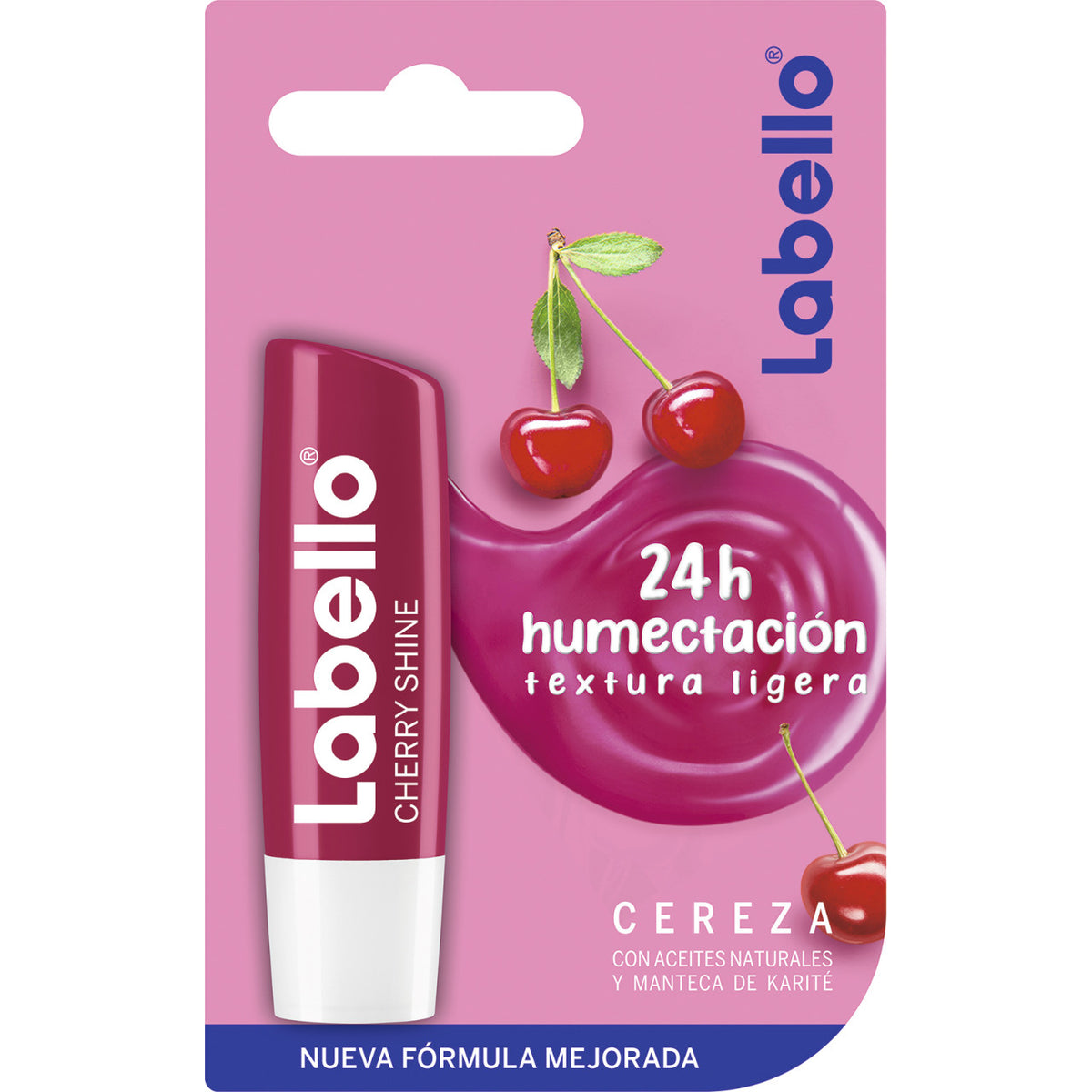 Labial Cereza Humetacion 24 hrs 4.8 g Labello— Farmacia Santa Fe