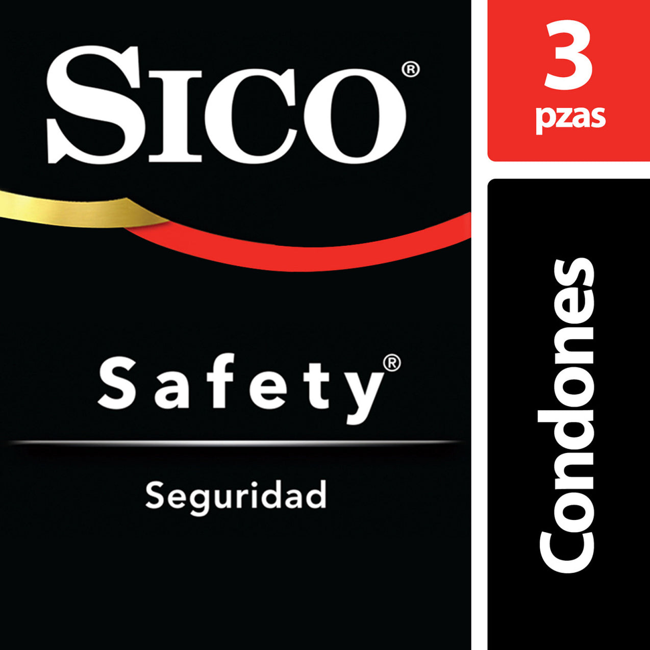 Sico Safety 3 Condones— Farmacia Santa Fe