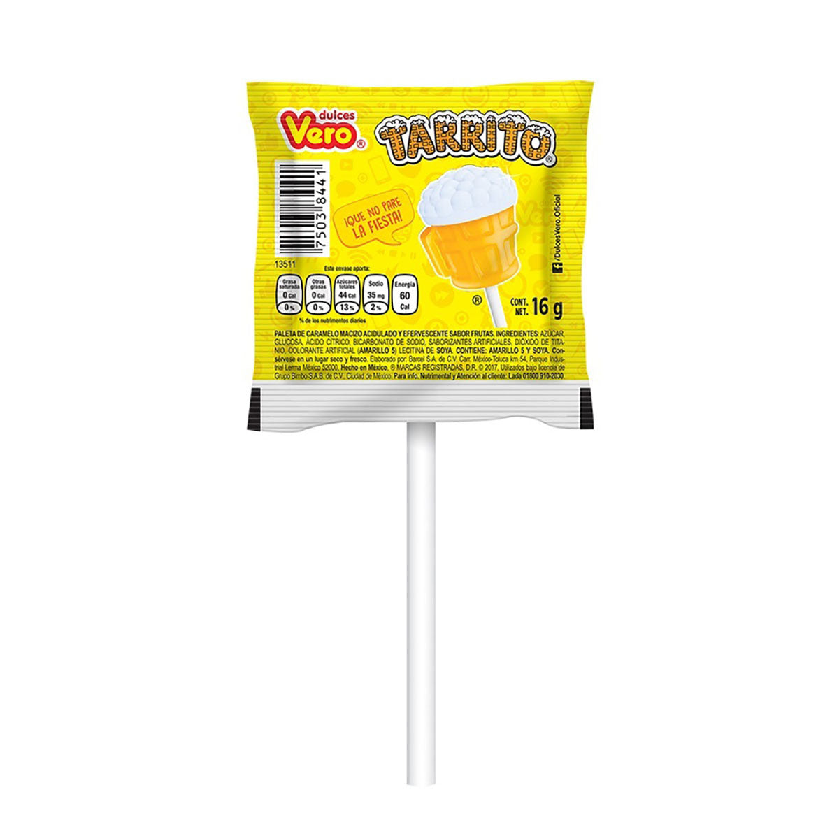 Paleta Tarrito 16 g Vero— Farmacia Santa Fe