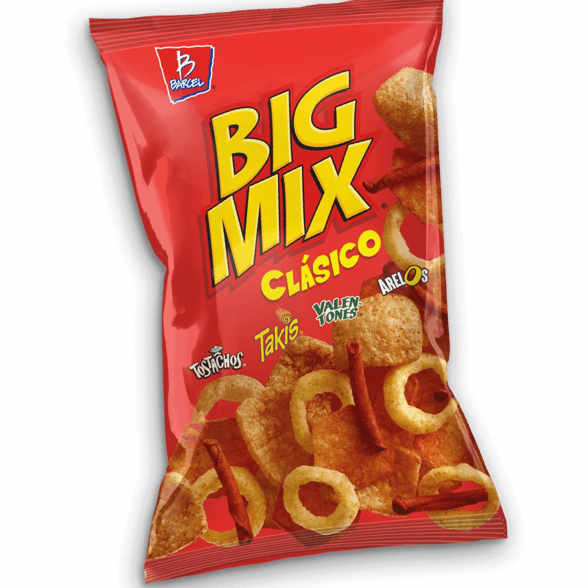Big Mix Clasico con Tostachos Takis Valentones Arealos 80 gr Barcel ...