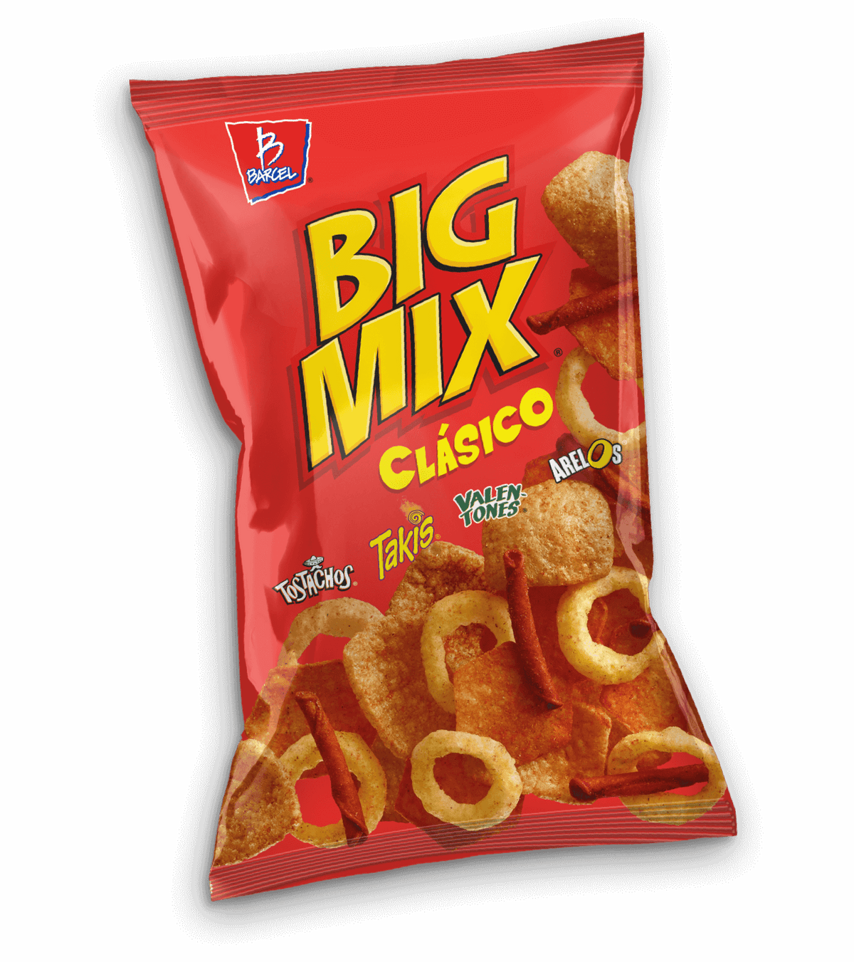 Big Mix Clasico con Tostachos Takis Valentones Arealos 80 gr Barcel ...