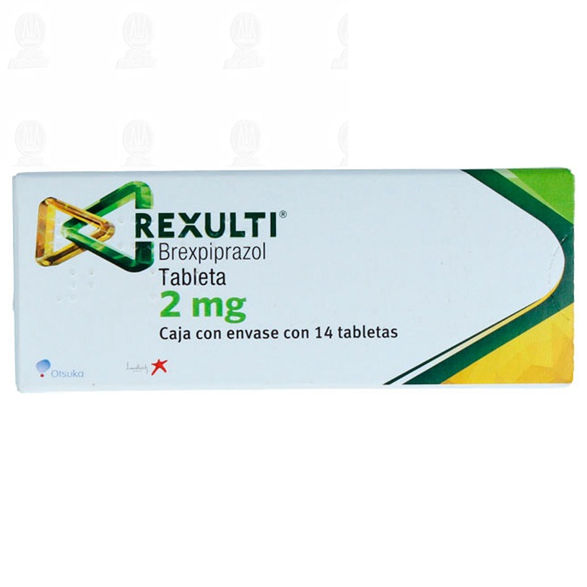 Rexulti Tabletas 2 mg Brexpiprazol Caja con 14 Tabletas— Farmacia Santa Fe