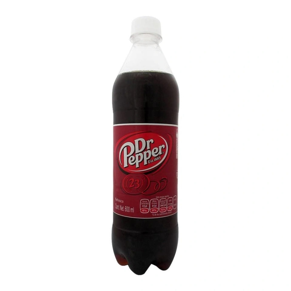 Dr Pepper 600 ml Autentica Combinacion— Farmacia Santa Fe