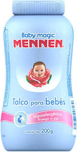 Talco para Bebes Menen Hipoalergenico 200 g Rosa— Farmacia Santa Fe