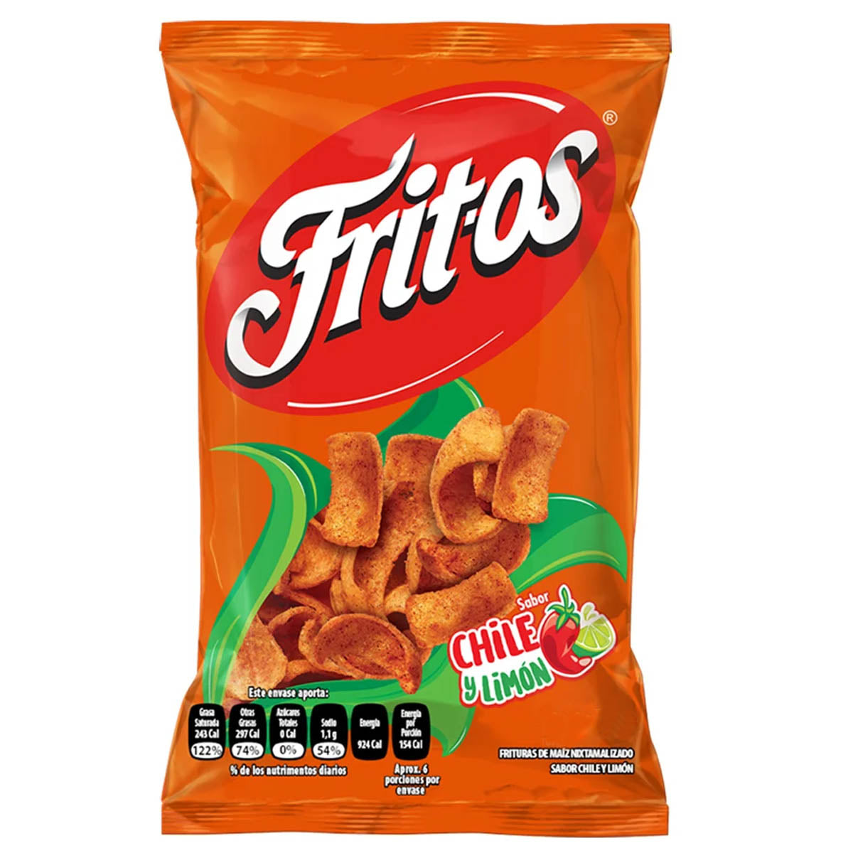 Fritos sabor Chile Limón 170 g— Farmacia Santa Fe