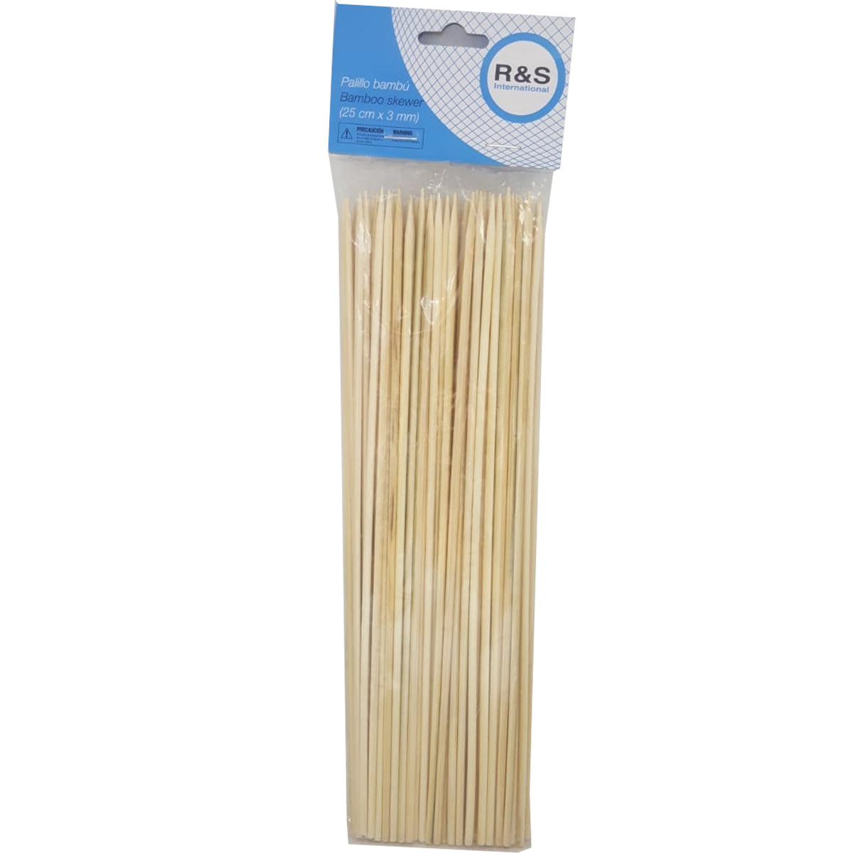 Palillo Brocheta 30 cm x 3 mm Bolsa 100 piezas R&S Internacional 52-50 ...