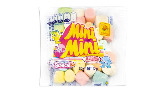 Mini Mini Bombón Malvaviscos Bianchi 15 g De la Rosa— Farmacia Santa Fe