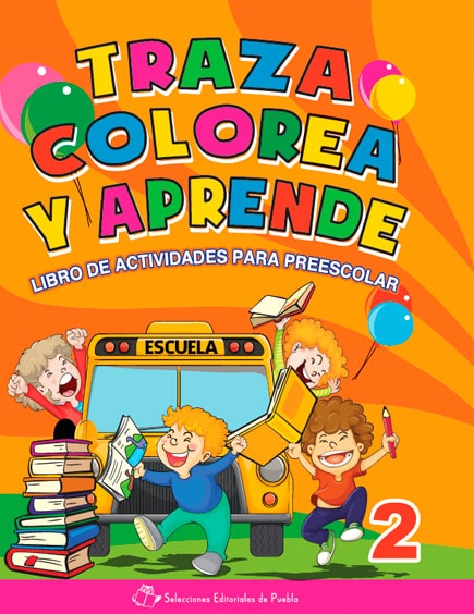 Libro De Actividades Traza, Colorea Y Aprende— Farmacia Santa Fe