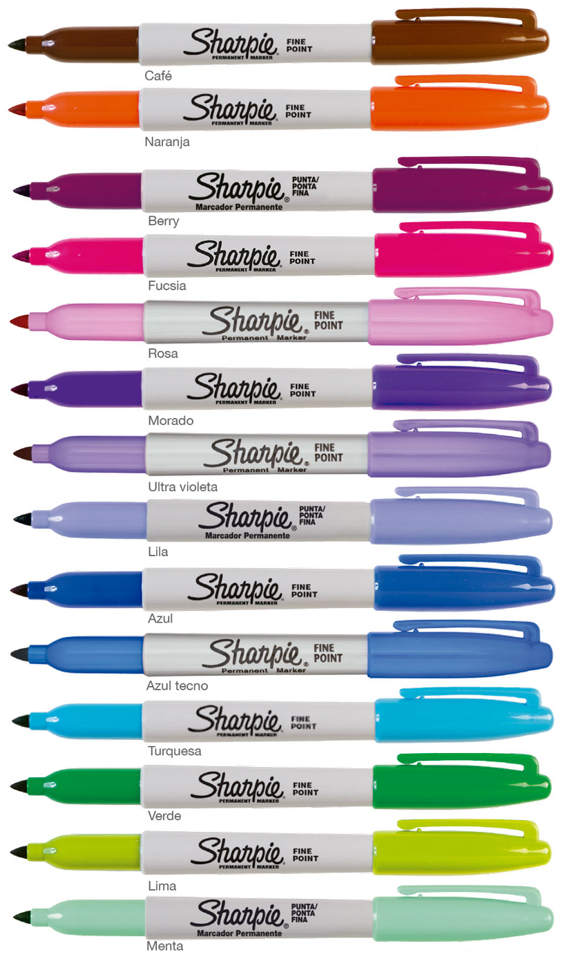 Marcador Sharpie Fino Colores Varios 1 Pieza 01/23— Farmacia Santa Fe