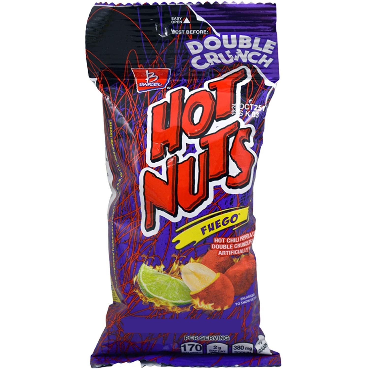 Hot Nuts Fuego Barcel 125 g— Farmacia Santa Fe